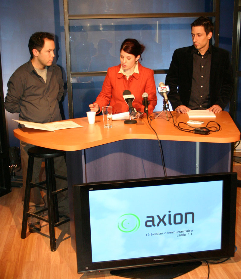 Bien du nouveau pour la télévision de Câble Axion à Sainte-Marie