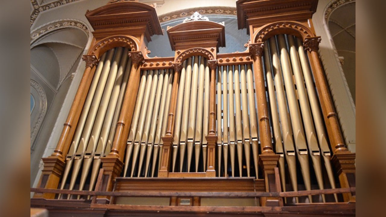 LE SUPERBE GRAND ORGUE DE L'ÉGLISE SAINT-GEORGES | Pierre Morin ...