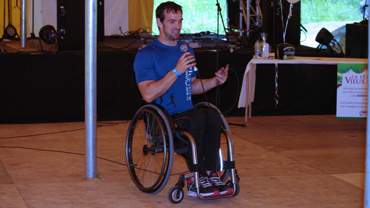 Un rêve toujours bien présent pour l'athlète paralympique Jean-Philippe ...