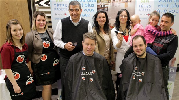 Lancement du Défi têtes rasées 2015 à Saint-Georges | EnBeauce.com