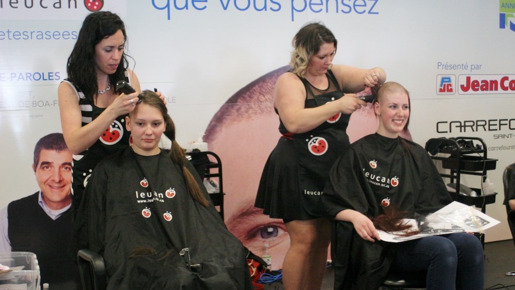 Un record de 238 500$ pour le Défi têtes rasées Leucan 2015