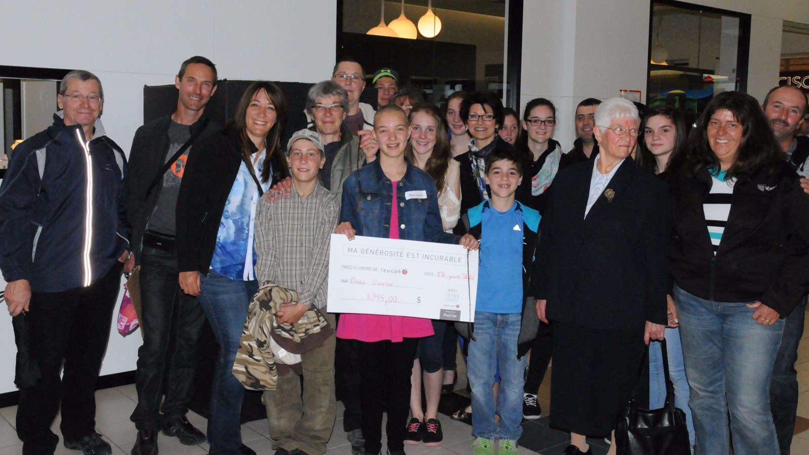 Leucan récolte 108 200 $ au Défi têtes rasés de Saint-Georges 2016