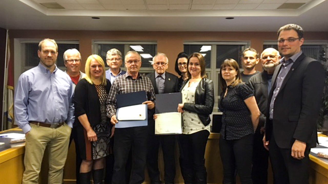 À son service depuis 50 ans, Robert Labbé a été honoré par Saint-Joseph