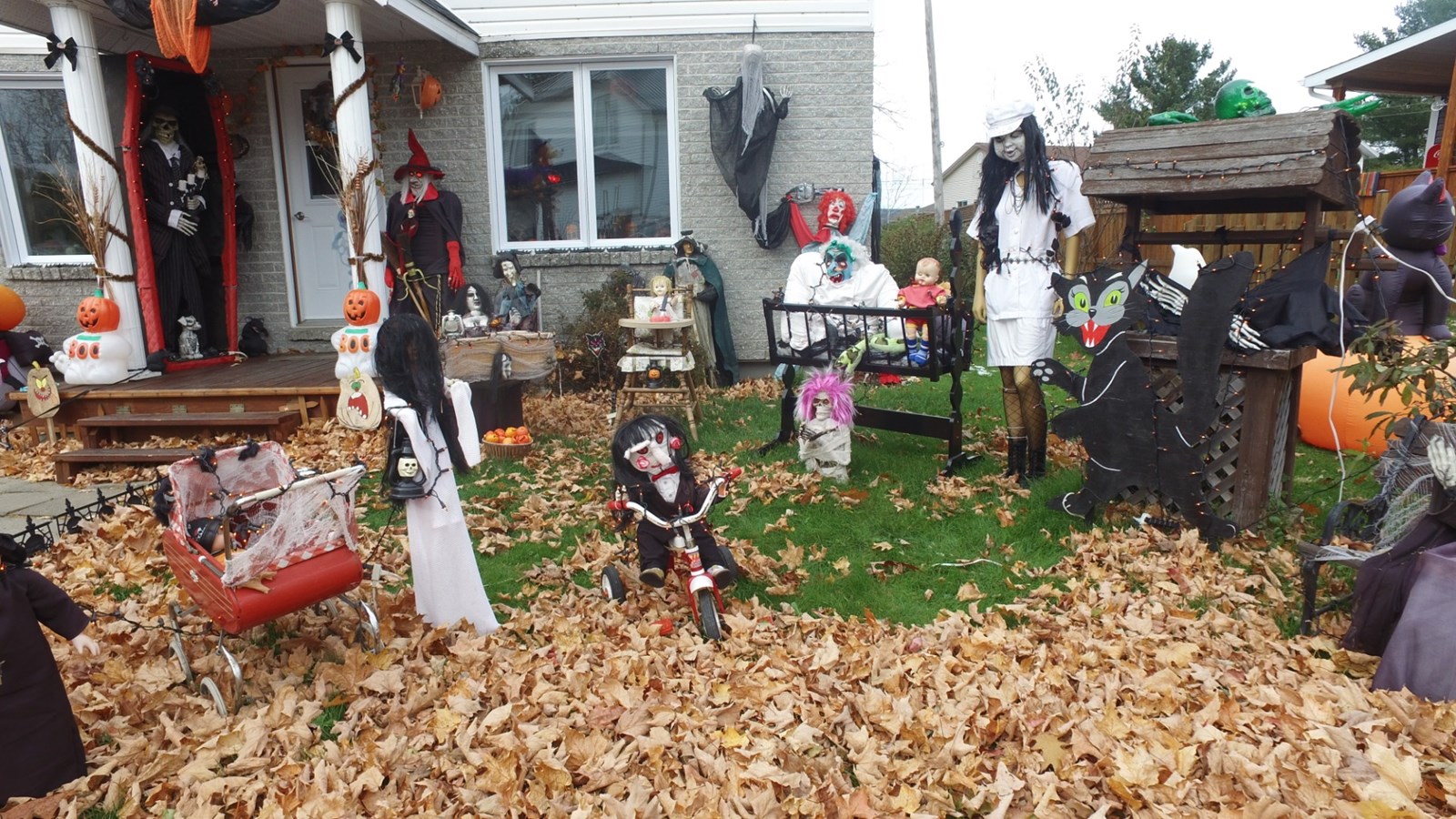 Normand DeLessard présente Nancy Vachon et sa passion pour l'Halloween