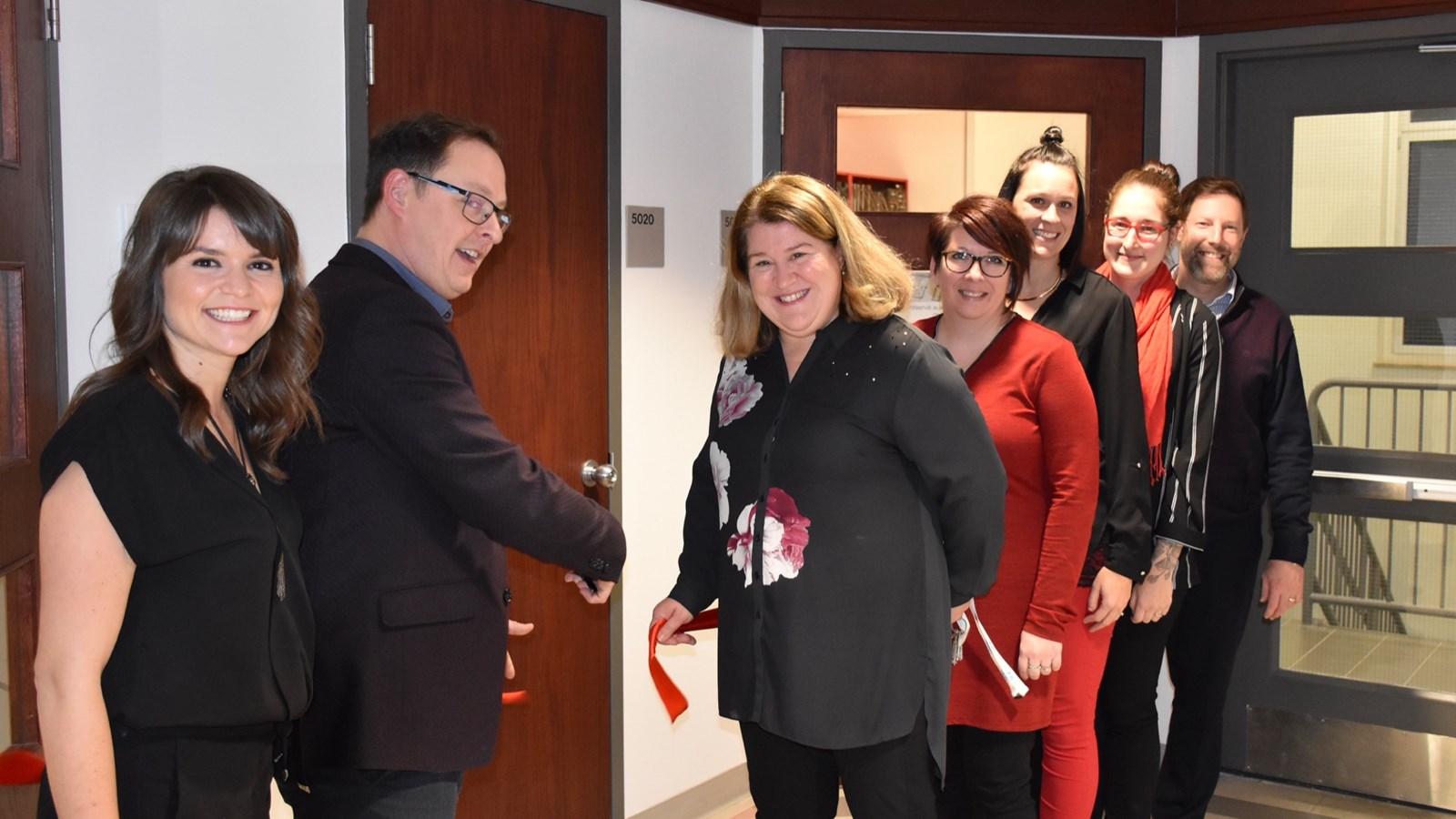 Inauguration des locaux de design d'intérieur
