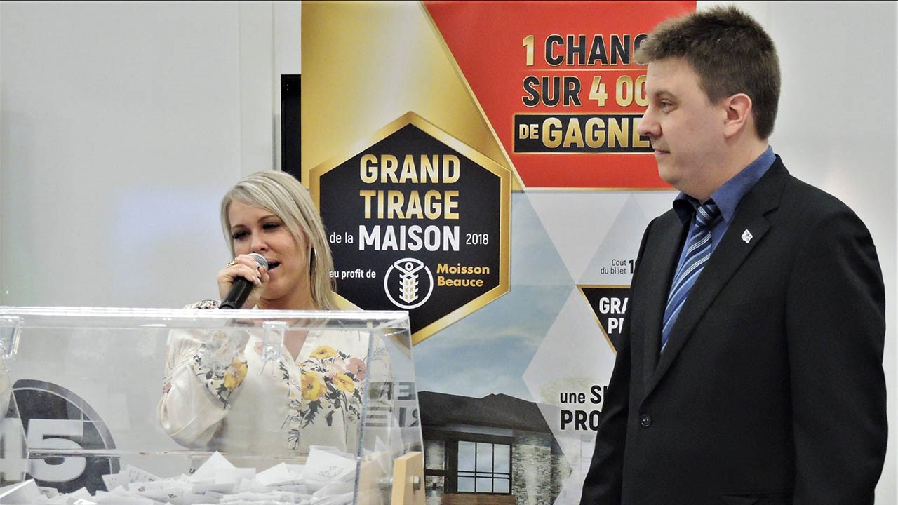 Une résidente de Saint-Benoît-Labre remporte la Maison Moisson Beauce 2018