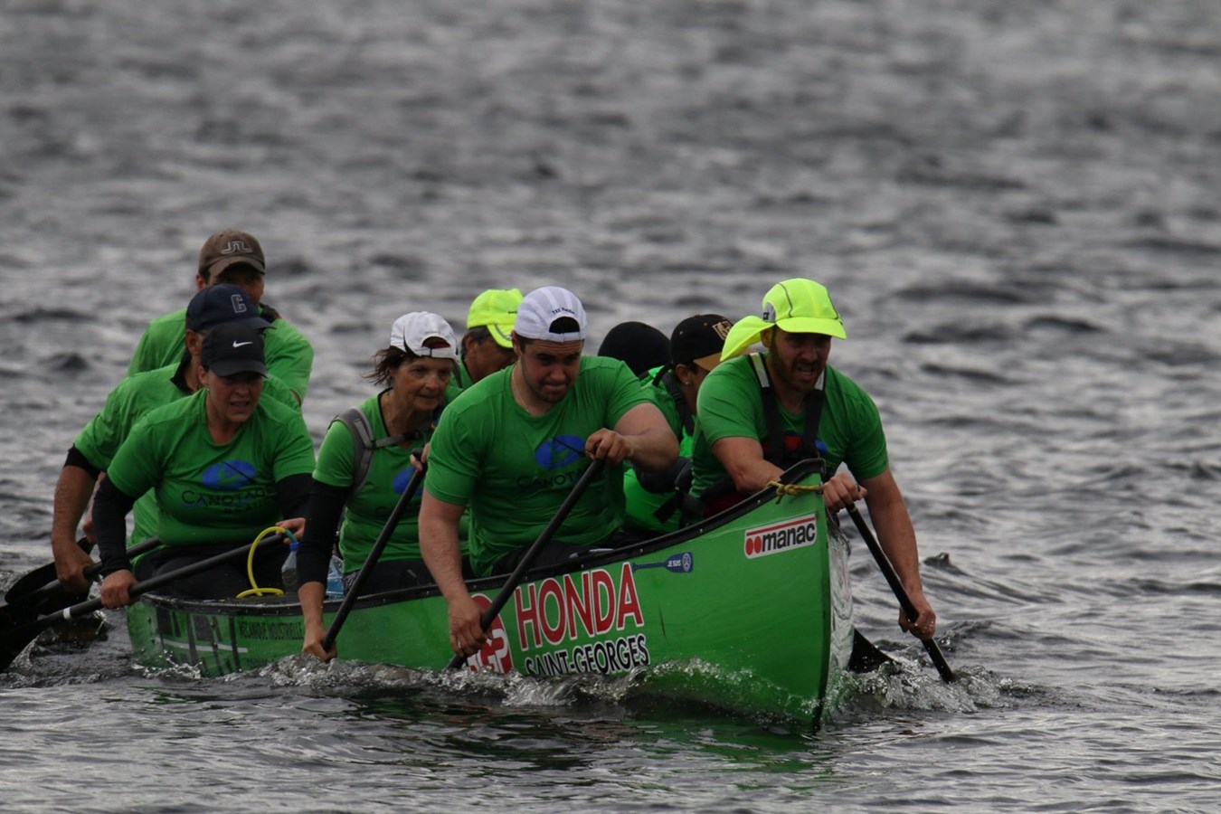 Canotage de Beauce termine 3e sur la rivière Saint-Maurice