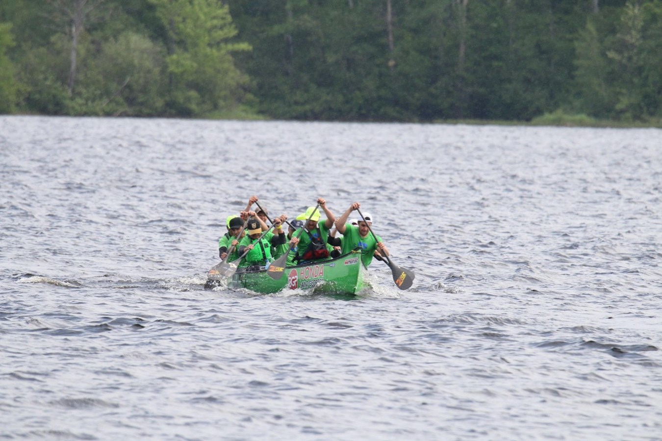 Canotage de Beauce termine 3e sur la rivière Saint-Maurice