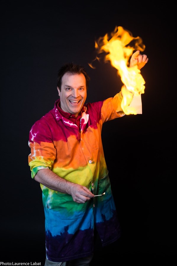 Un spectacle à caractère scientifique avec Yanick Bergeron à l ...