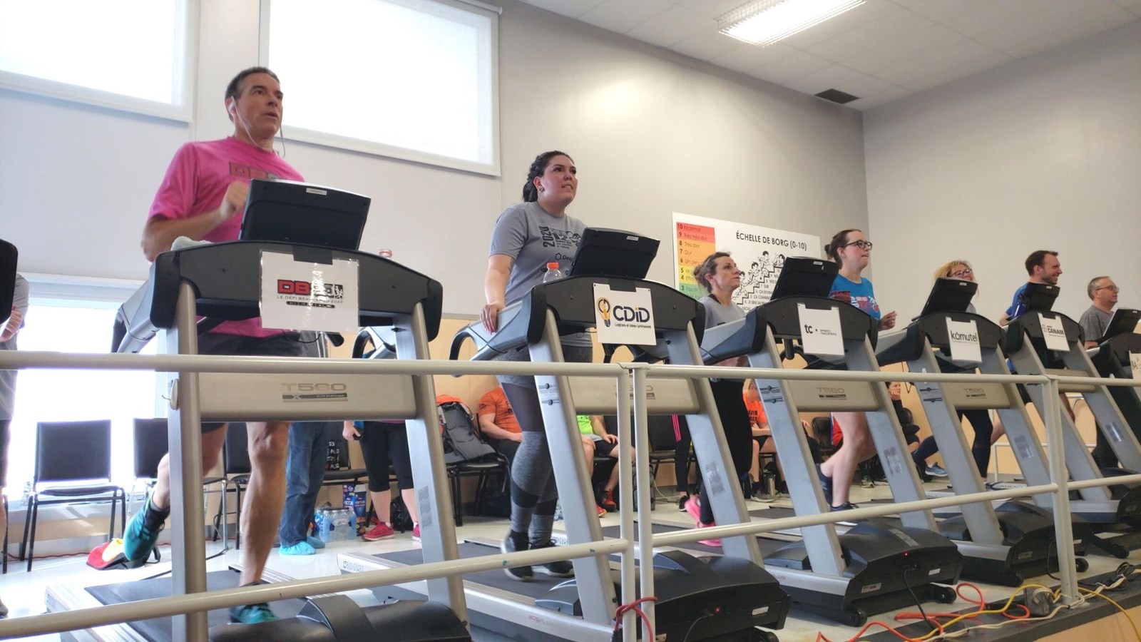 Le maire de Saint-Georges et Simon LeBlanc animent le 7e Cardio-thon