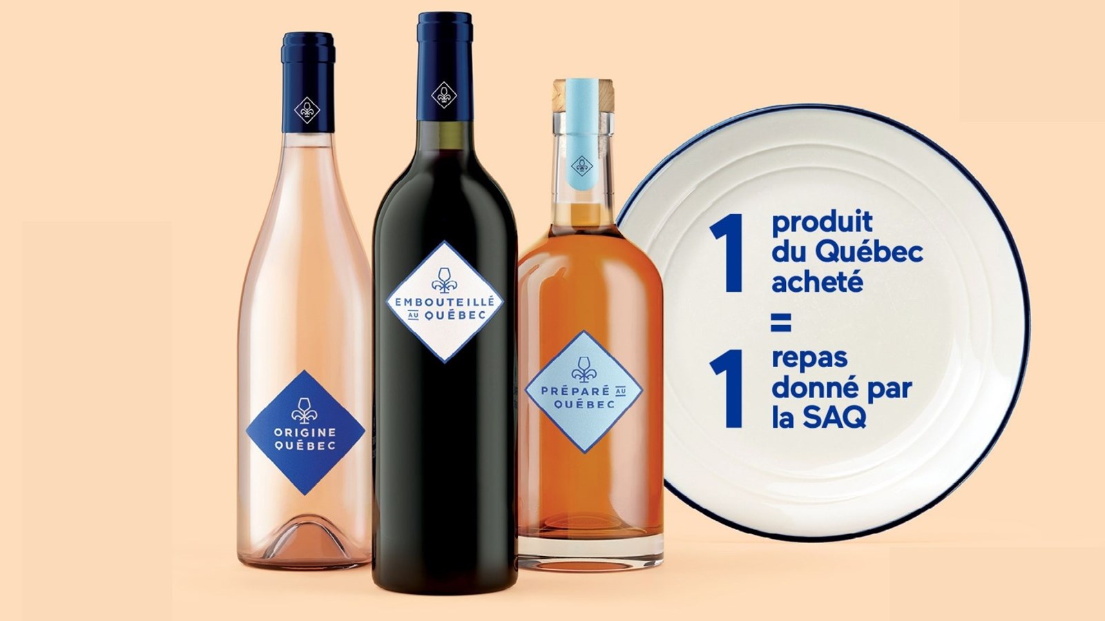 Nouvelle campagne de la SAQ en soutien aux banques alimentaires