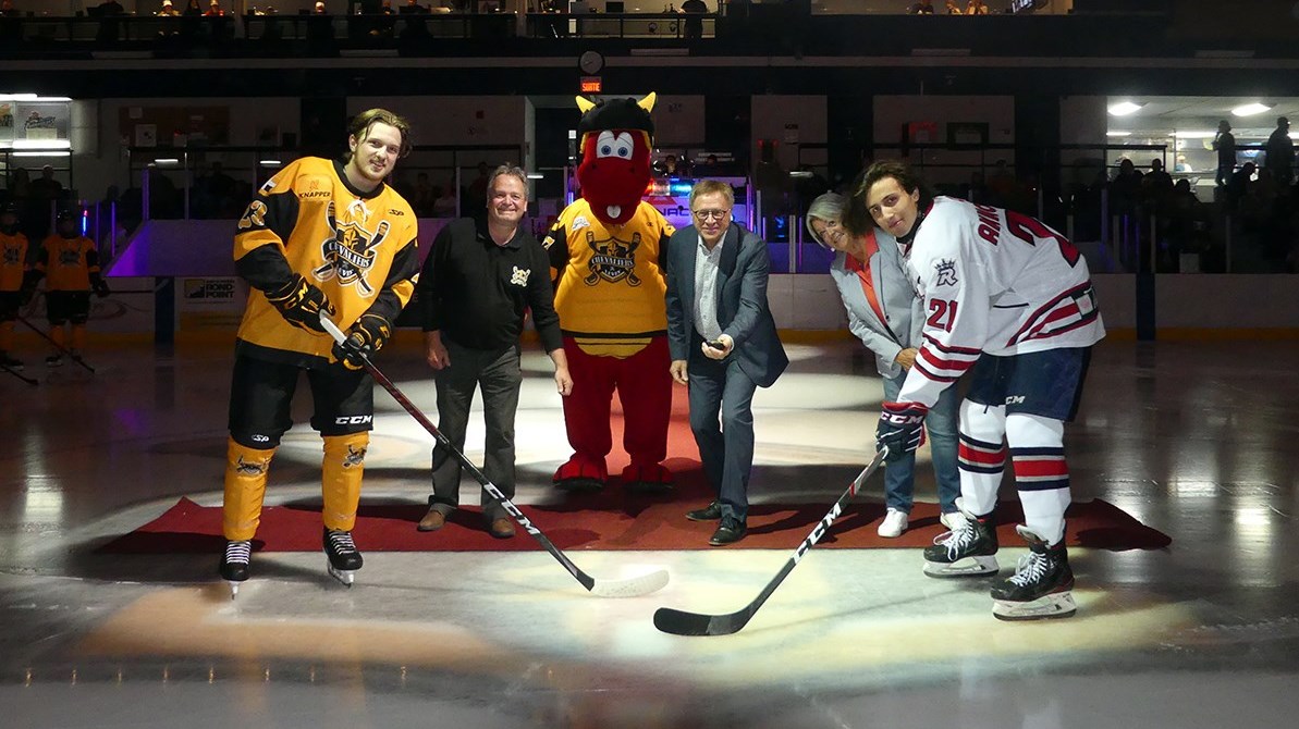 Chevaliers de Lévis: un but gagnant d'Eliott Simard