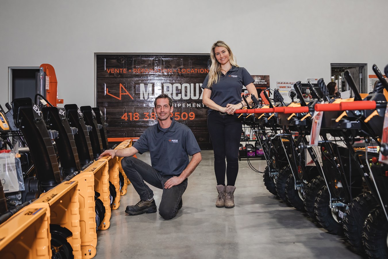 Le nouveau JA Marcoux Équipements roule à plein gaz!