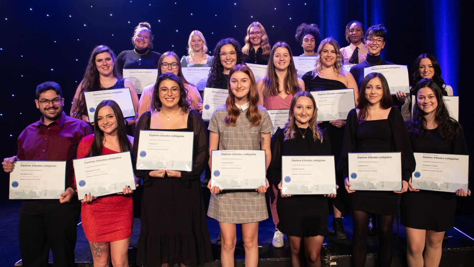 Remise des diplômes au Cégep Beauce-Appalaches