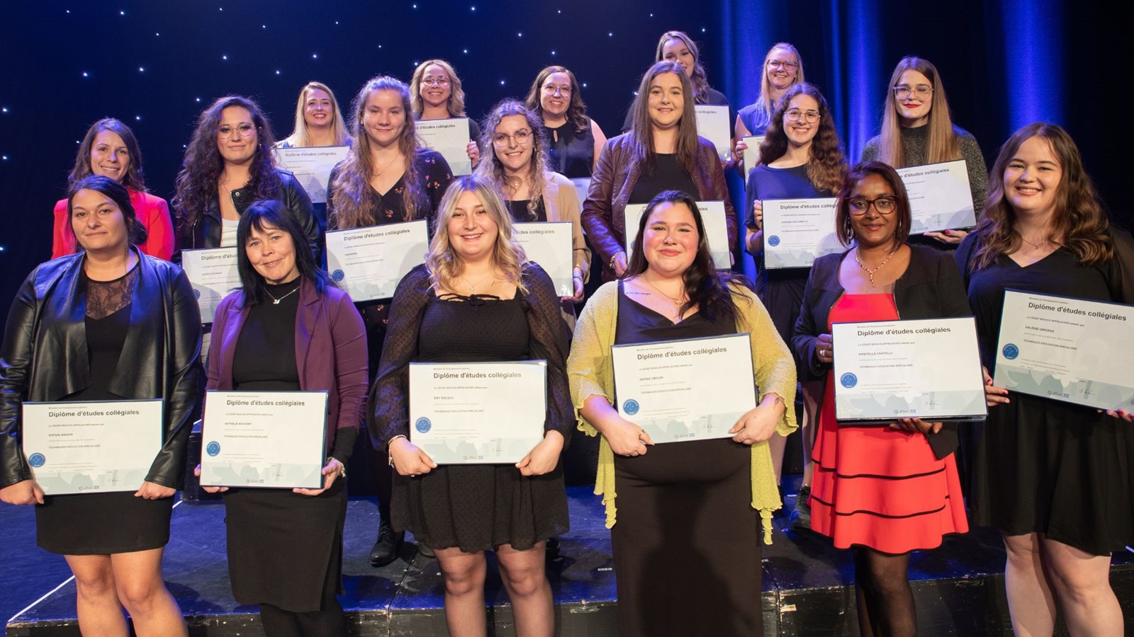 Remise des diplômes au Cégep Beauce-Appalaches