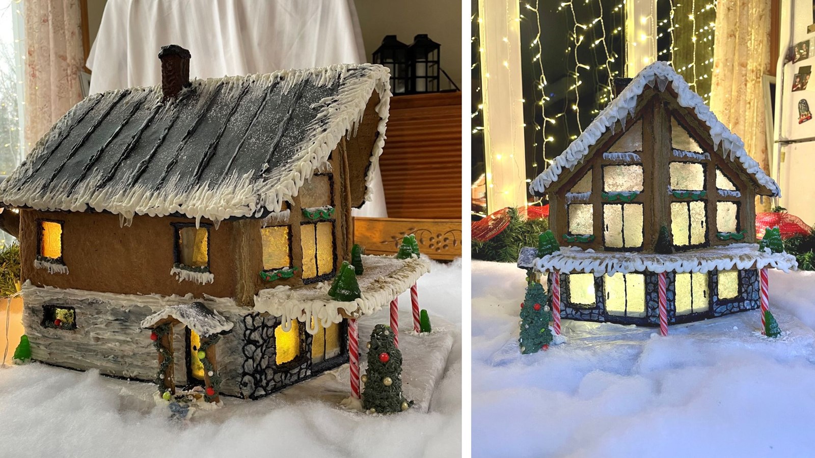 Une Beauceronne participe à un concours de maisons en pain d'épices