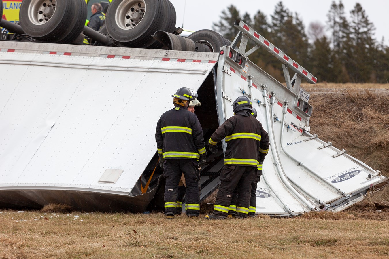 Accident à Saint-Frédéric: le camionneur est décédé