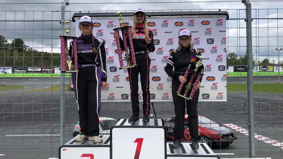 Chloé Grondin devient la première championne de la triple couronne féminine