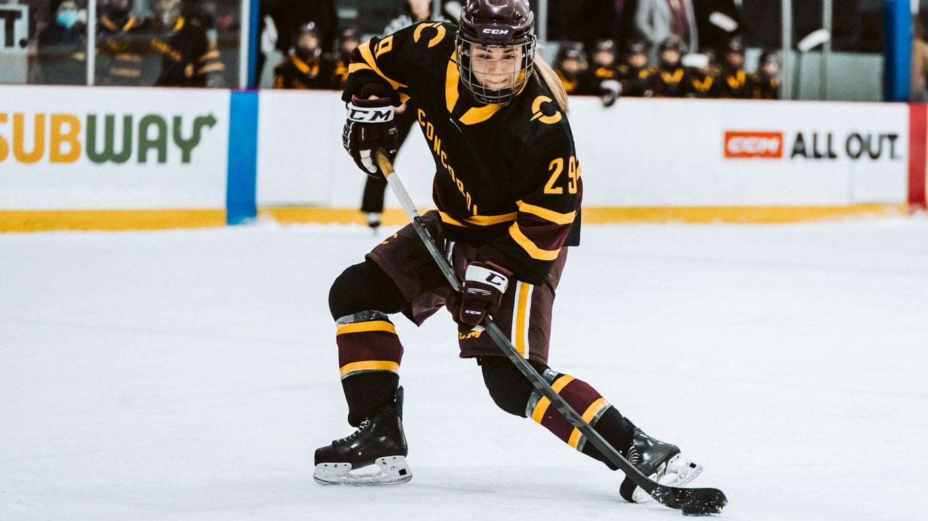 Hockey universitaire: trois Beauceronnes sur la glace à Saint-Georges