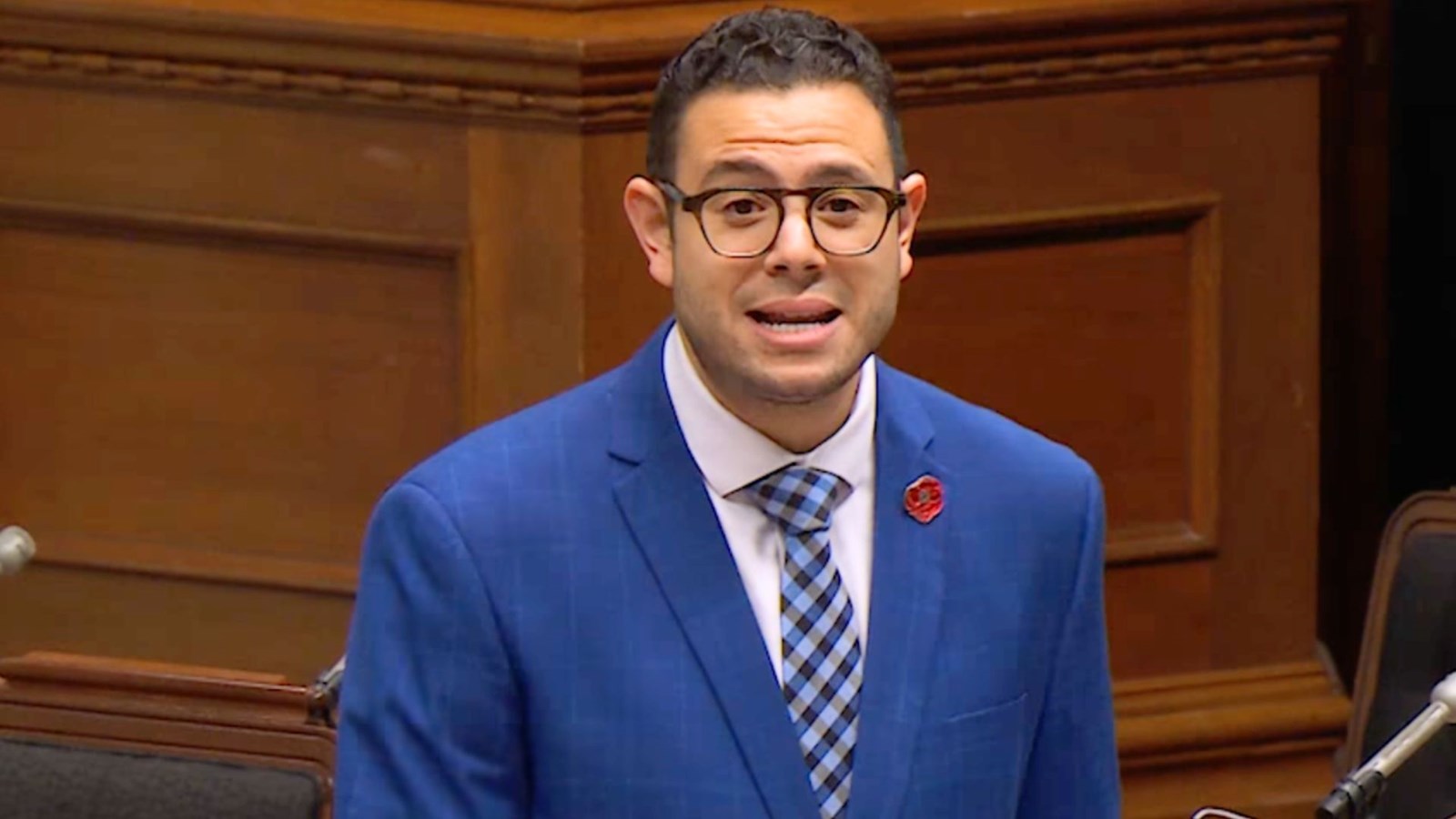 Samuel Poulin rend hommage à Fabien Roy à l’Assemblée nationale du Québec