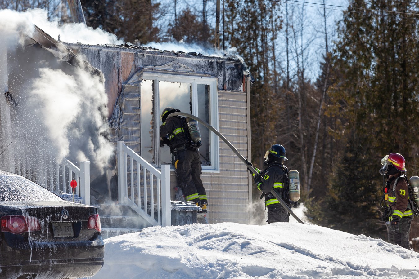 Incendie Saint Thurialnull