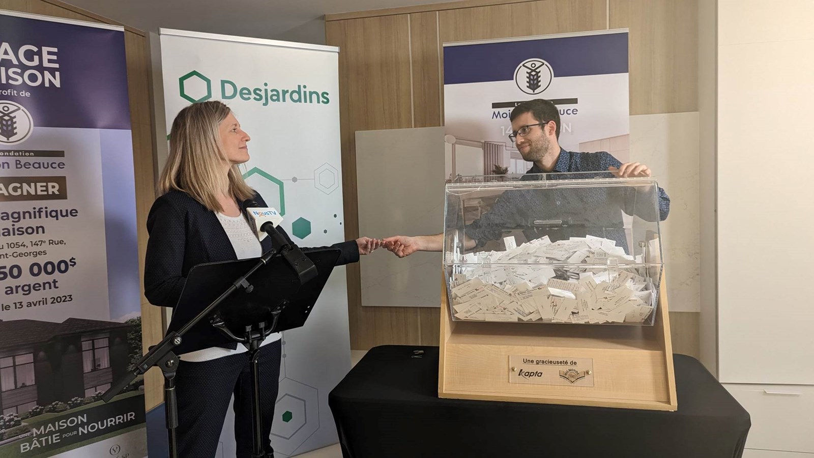 Trois soeurs remportent le tirage de la 14e Maison Moisson Beauce