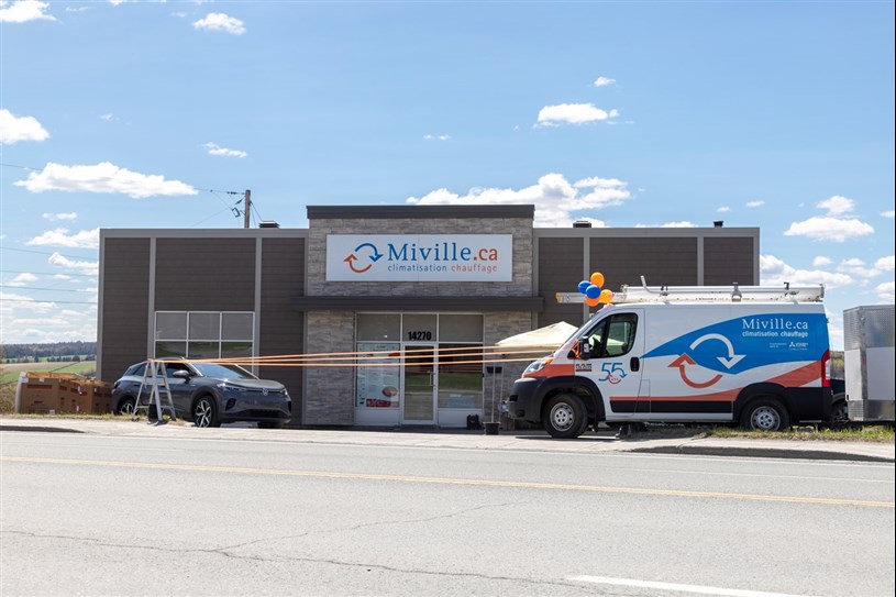 Climatisation et chauffage: Miville s'est installé à Saint-Georges