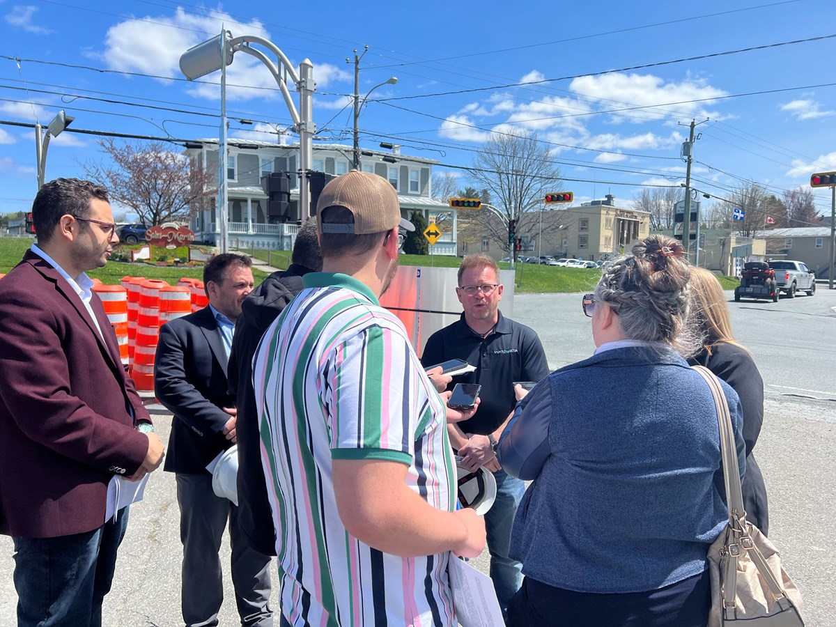 Saint-Martin: la réfection sur la route 204 officiellement lancée