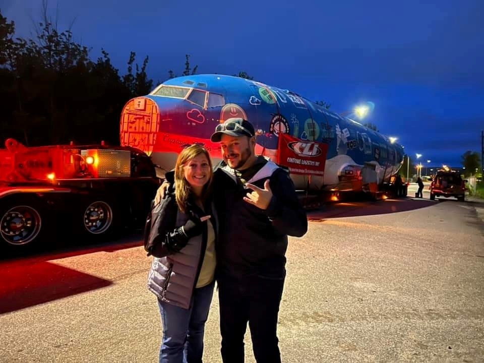«Atterrissage» réussi du Boeing 737 au Woodoliparc!