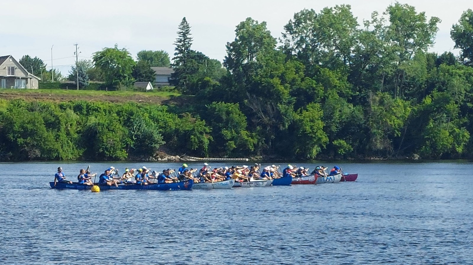 Canotage Beauce en rodage à Trois-Rivières