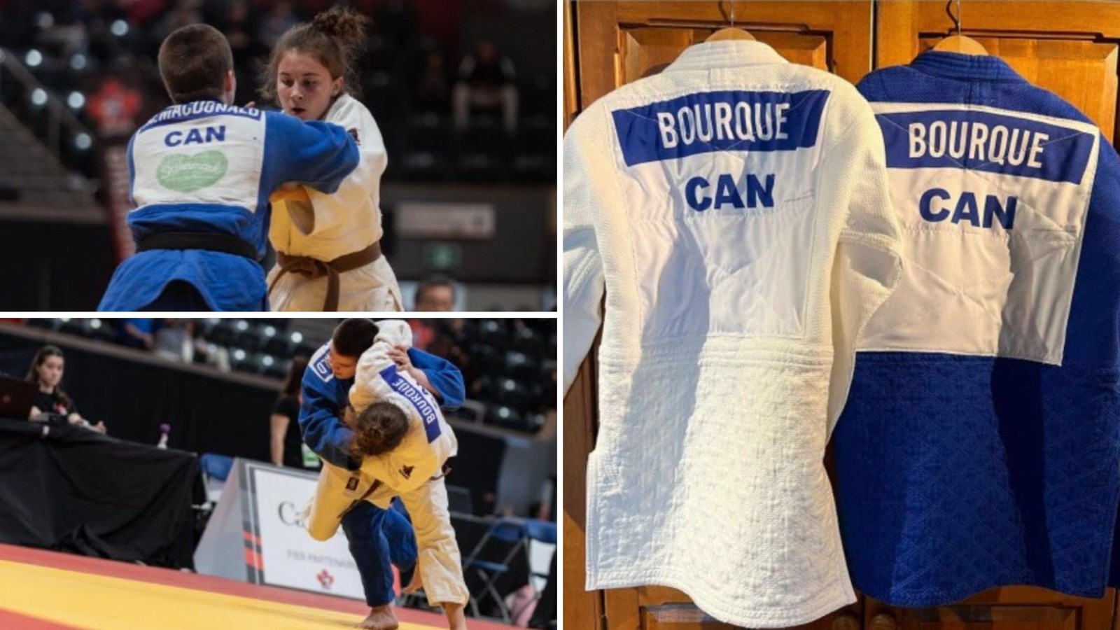 Judo: Charline Bourque au sommet de son sport