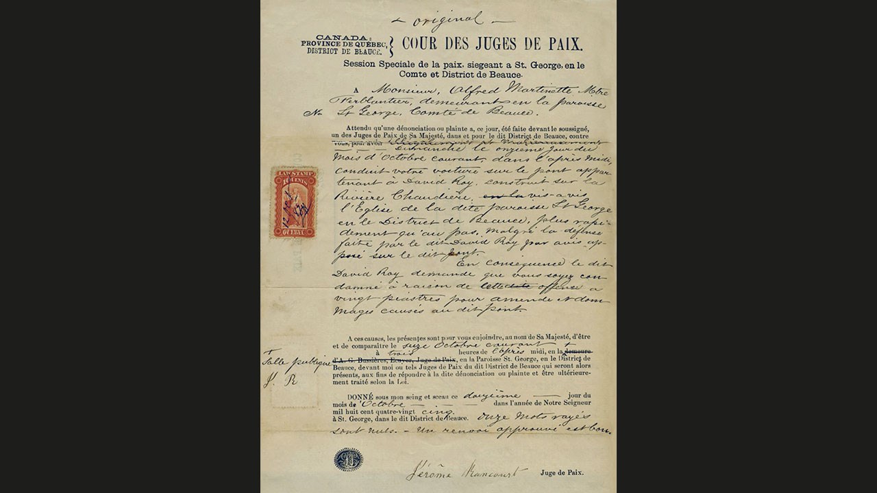 Alfred Martinette Ferblantier il y a plus de 100 ans