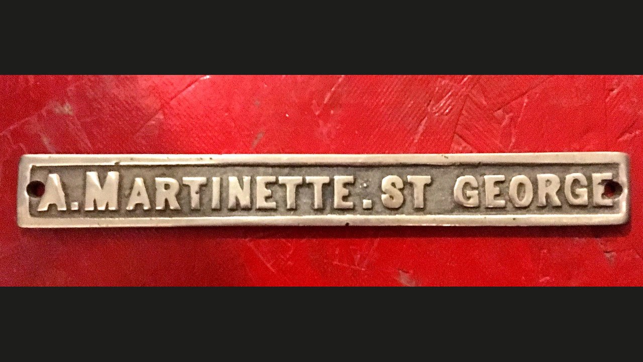 Alfred Martinette Ferblantier il y a plus de 100 ans