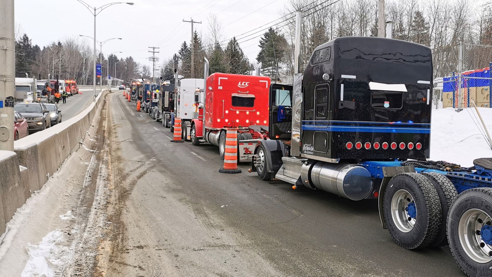 «Fermez cette côte aux camions», réclame la famille d’Alexandra Poulin