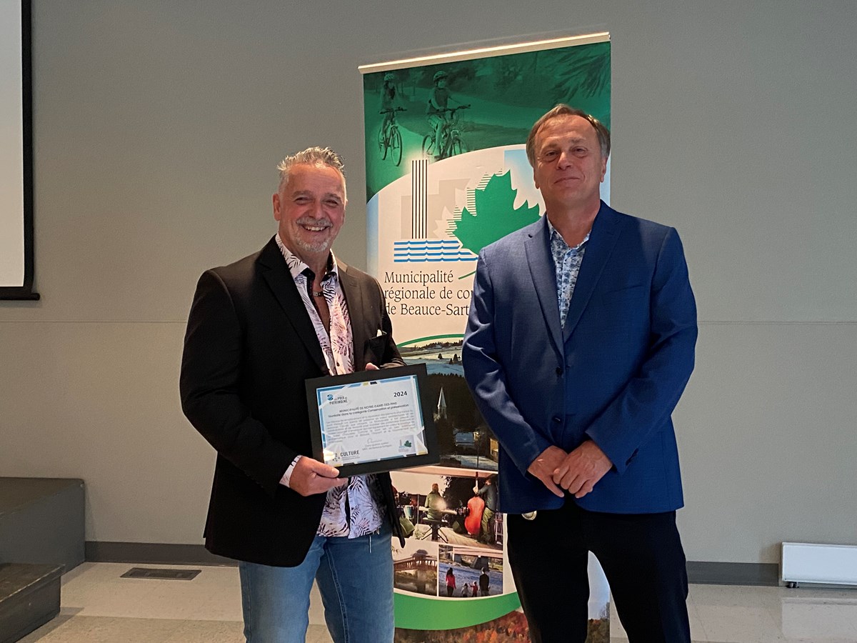 La MRC Beauce-Sartigan dévoile les lauréats des Prix du patrimoine