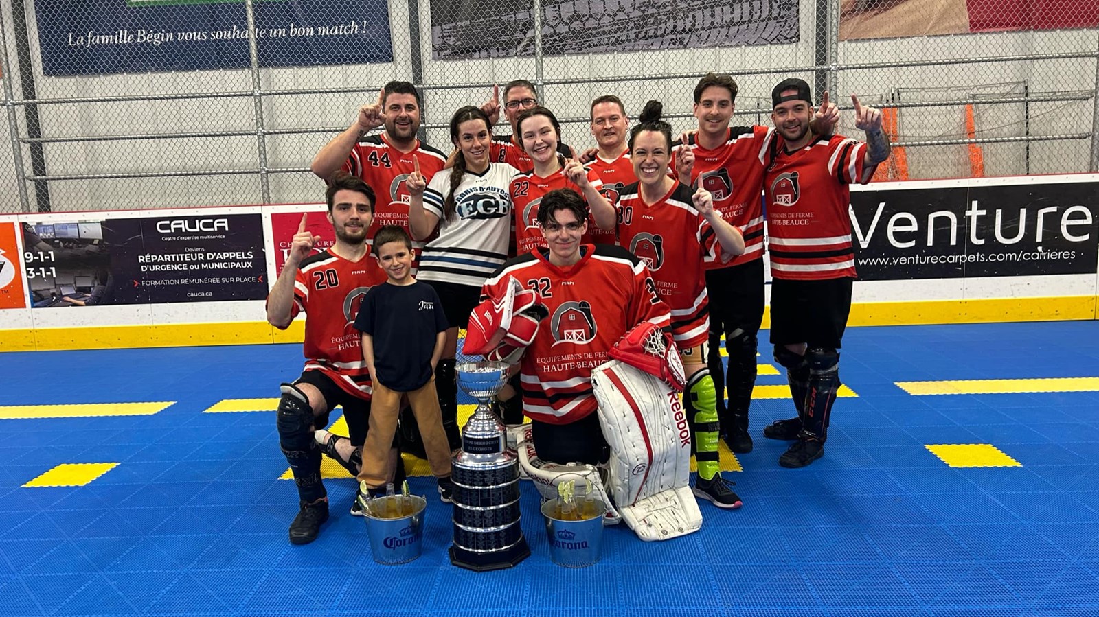 Fin de saison hivernale au Dek Hockey Saint-Georges