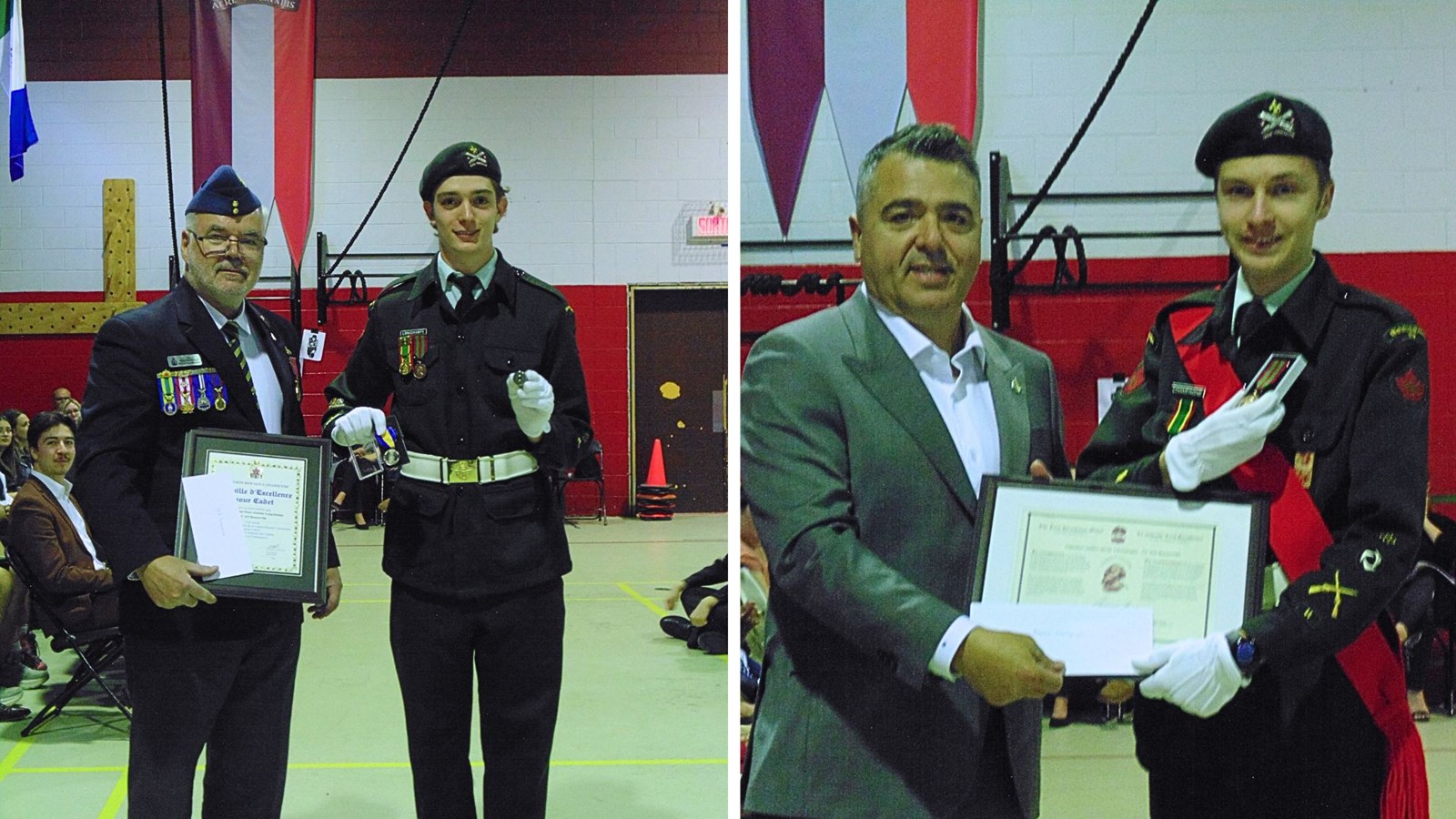 Le Corps de Cadets 619 de Beauceville a tenu sa 110e revue annuelle