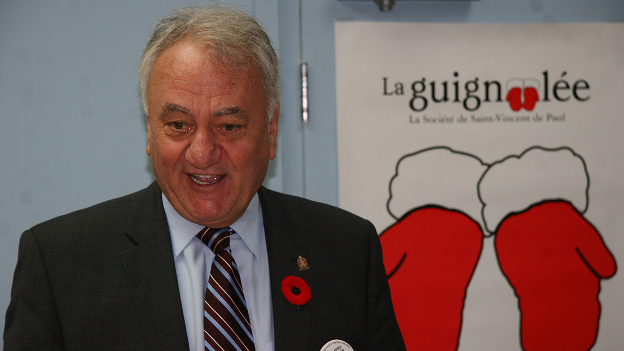 François Fecteau présidera la guignolée des Chevaliers de Colomb