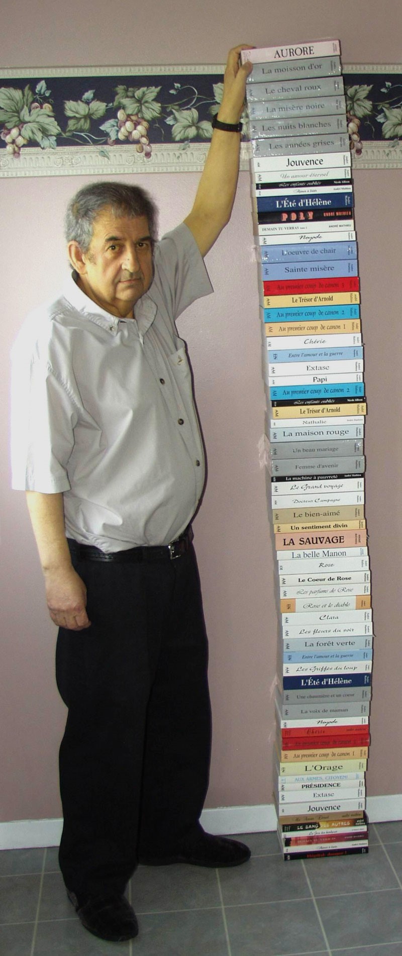 André Mathieu reçoit les honneurs de Saint-Honoré